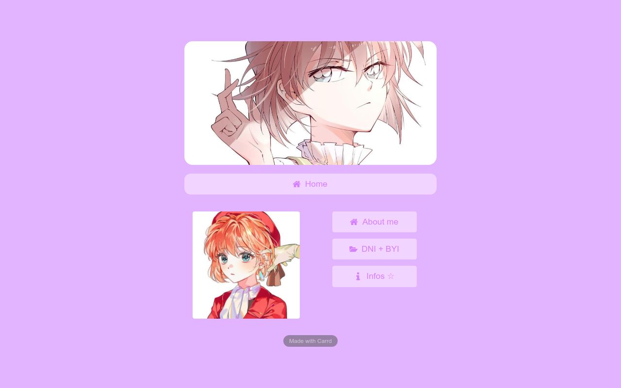 Vi Graythorn's Carrd